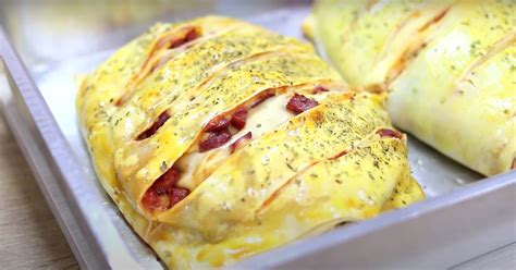 Receita prática de rocambole massa de pastel para fazer em casa