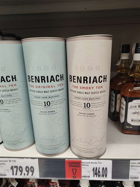 Whisky Benriach The Smoky Ten 10Y 0 7 46 L Pepper Pl