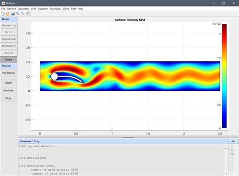 featool multiphysics documentation fluid structure interaction elastic beam