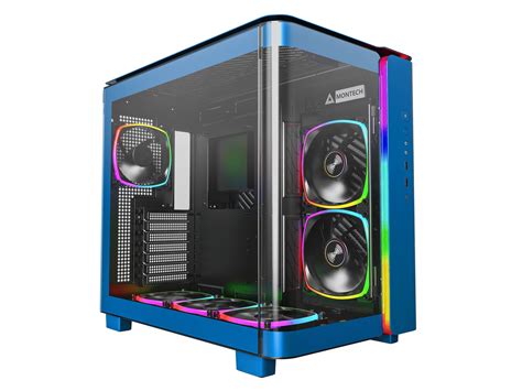 Montech King Pro Dual Chamber Atx Mid Tower Pc Gaming Case High
