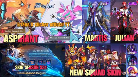 Martis Starlight Aspirant New Member YSS Skin S31 New Hero 124 125