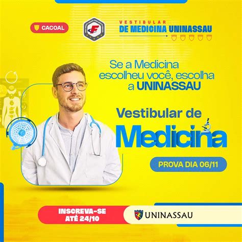 UNINASSAU Cacoal abre inscrições para o Vestibular de Medicina 2023 1