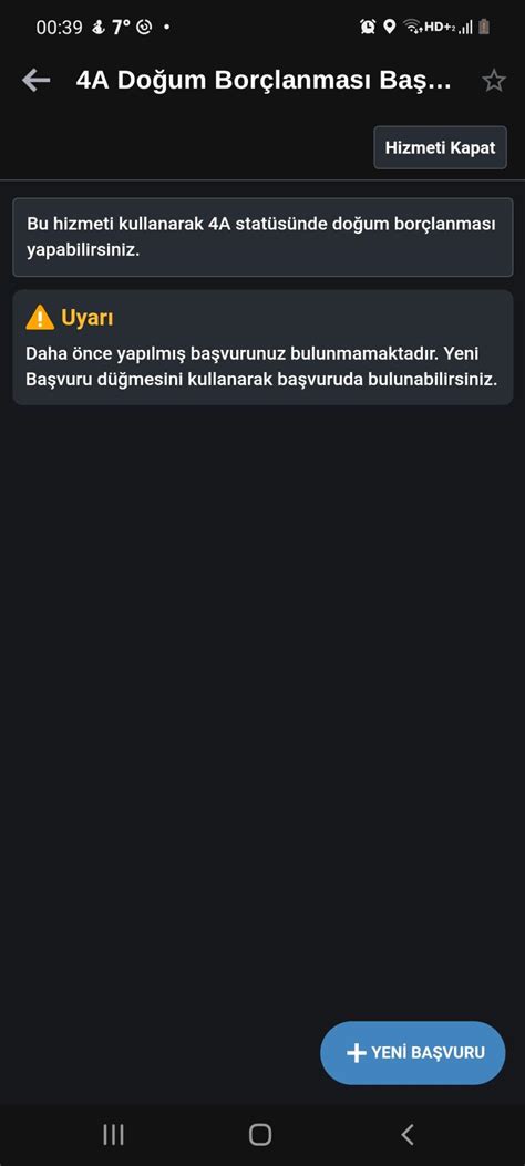 E Devlet Üzerinden Yapılan Doğum Borçlanması Başvurusu Kayboldu