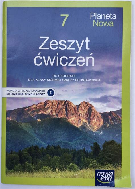 Planeta Nowa 7 Zeszyt ćwiczeń geografii nowa era 12414223561