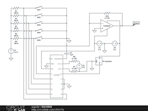 Dac Circuitlab