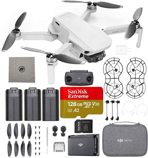 DJI Mavic Mini Fly More Combo Ultralight Foldable 3 Axis GPS Quadcopter