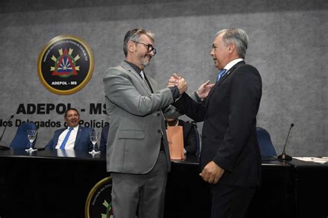 Novo Delegado Geral Assume Comando Do Trabalho Da Pol Cia Civil De Ms