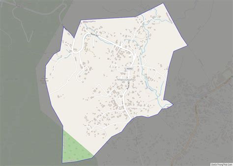 Map Of Mapusagafou Village Thong Thai Real