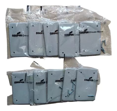 Tapa Ciega Ds 100 Crouse Hinds 10pzas Envío gratis