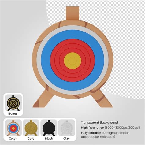 Premium Psd D Archery Target