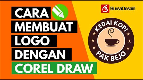 Cara Membuat Desain Logo Di Corel Draw Cara Bikin Logo Di Coreldraw