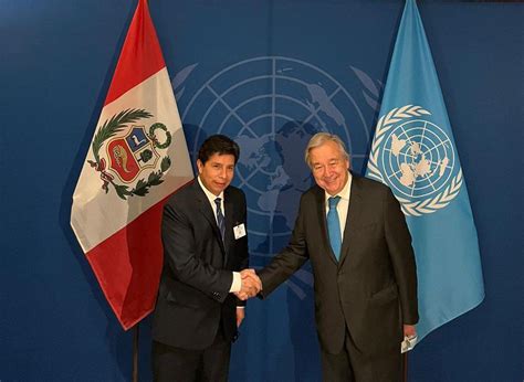 Cancillería Perú on Twitter El Presidente Pedro Castillo y el