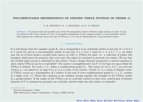 non orientable biembeddings of steiner triple systems of order 15