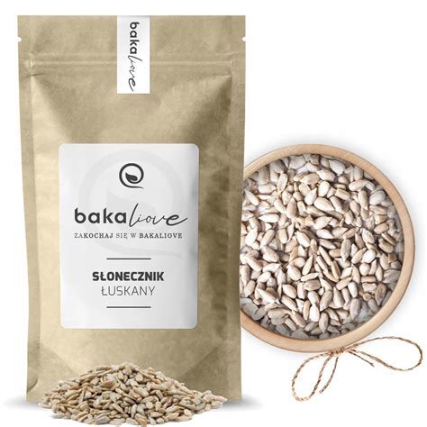 Słonecznik łuskany ziarno naturalny zdrowy 1kg 12782013536 Allegro pl