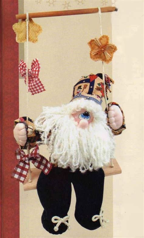 20 Moldes Papai Noel Para Imprimir Artesanato Passo A
