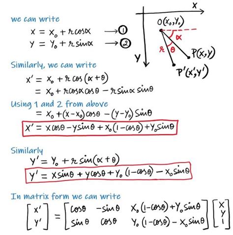 understanding geometric transformation rotation using opencv python theailearner