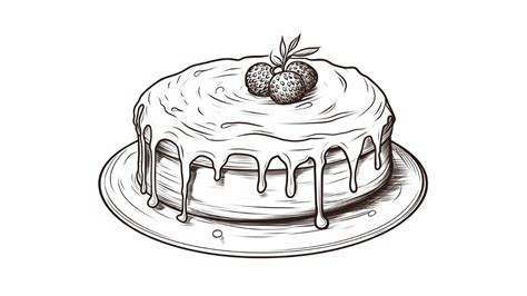 Desenho De Bolo Para Colorir Colorir Jogos De Pinturas De Bolo