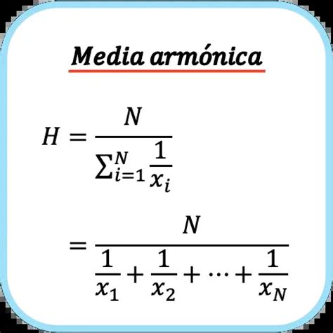Qué es la Media Armónica Descubre cómo funciona para calcular promedios