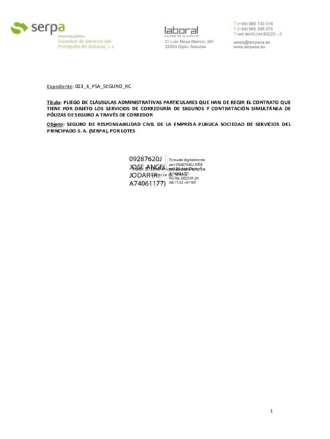 Completable En línea pliego de clusulas administrativas que rige Fax
