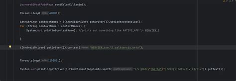 No Such Element Webview Automation Support Appium Discuss