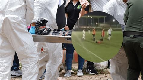 Video un asesinato cerca de una cancha de fútbol obligó a la
