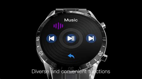 Lige Full Circle Touch Screen Steel Band Luxury Bluetooth Call Men