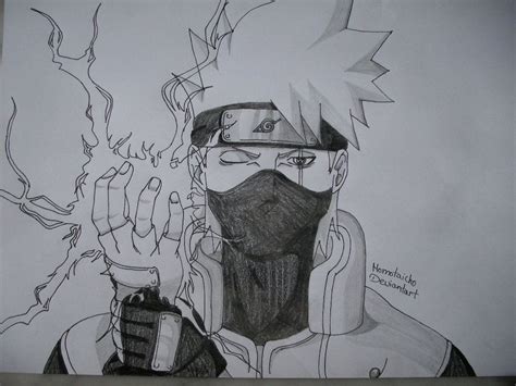 Kakashi Hatake Chidori Drawing