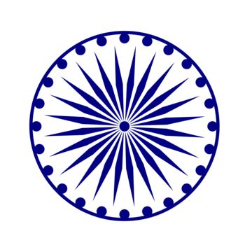 Ashoka Chakra1 Ashoka Chakra Ashok India Flag Wheel PNG And Vector