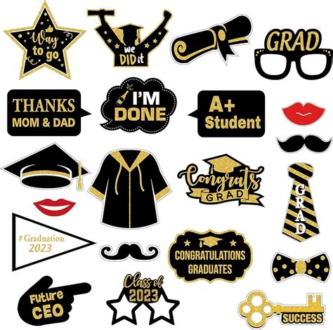 Amazing DIY Graduation Photo Booth Props For LESS Than 3 45 OFF