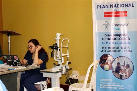 Operación Vida en Cajamarca Minsa lleva campaña oftalmológica gratuita