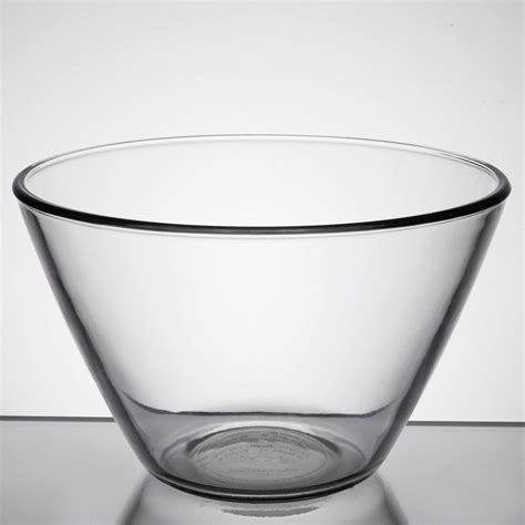 Anchor Hocking 94665L12 128 Oz Crystal Serving Bowl Clear Glass Plates