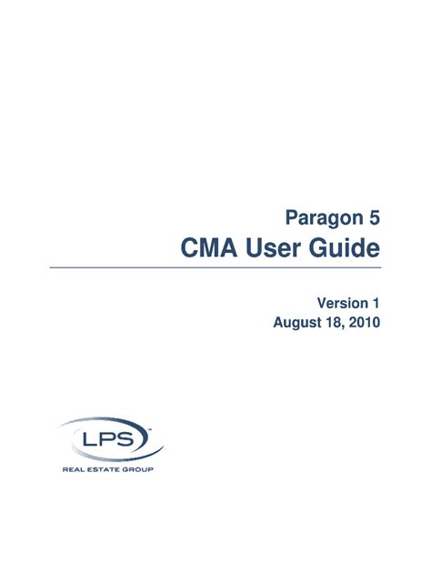Fillable Online CMA User Guide Fax Email Print PdfFiller