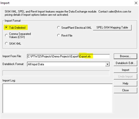 Skm Software Help Desk Export Import In Excel Knowledge Base