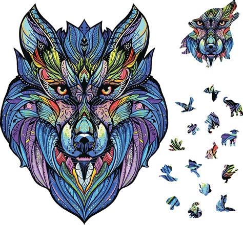 Puzzle Drewniane Dla Doros Ych Premium Wilk A