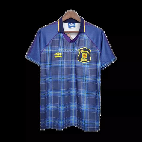 Camiseta Local Retro Escocia 94 95 Trizop