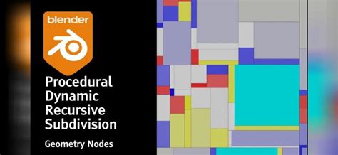 Procedural Dynamic Recursive Subdivision In Geometry Nodes