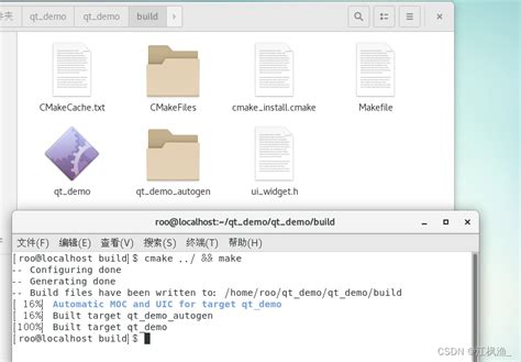 手把手教cmake编译qt5工程 qt5 cmake csdn博客