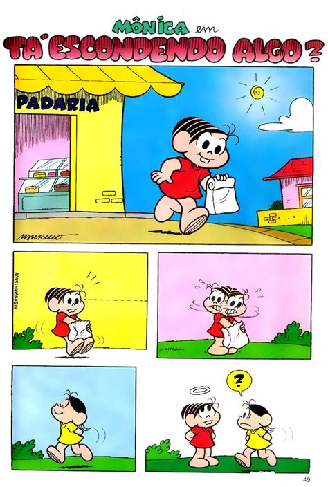 Historia Em Quadrinho Da Turma Da Monica Interpretação REVOEDUCA