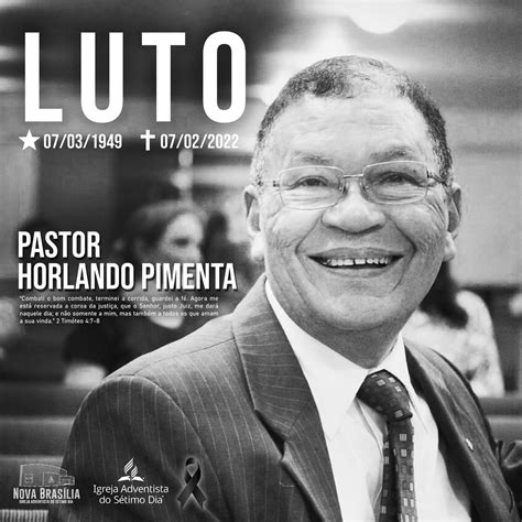 Nota de falecimento Notícias Adventistas