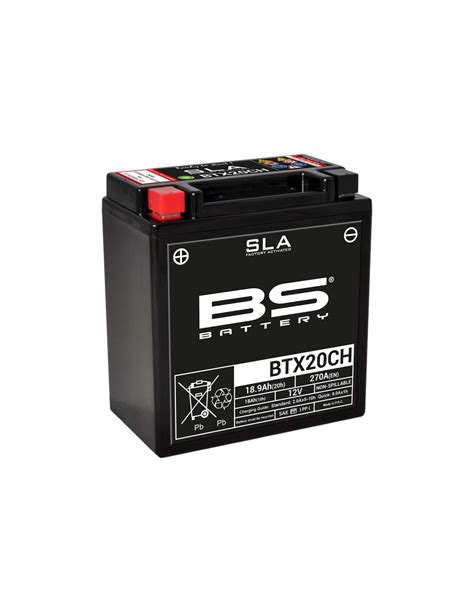 Batteries Batterie BS BATTERY SLA sans entretien activé usine BTX