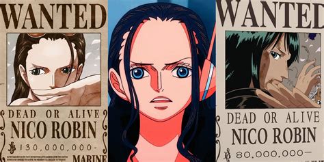 One Piece Every Bounty Of Nico Robin So Far