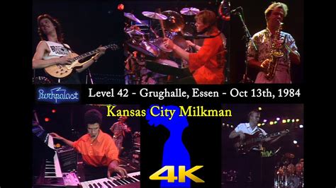 Level 42 Kansas City Milkman Live 4K Rockpalast 1984 YouTube