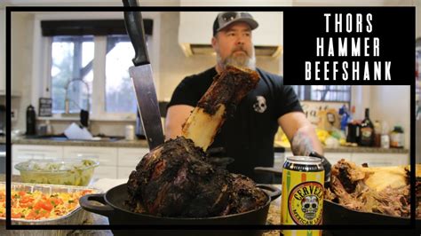 How To Make Thors Hammer Beef Shank Youtube