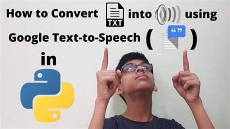 How To Convert Text To Speech Using Google Text To Speech Gtts Api In