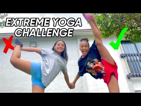 Extreme Yoga Challenge Insane Youtube