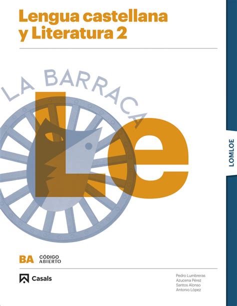 Lengua Castellana Y Literatura 2 BA Libro Digital LOMLOE Editorial Casals