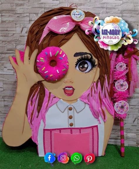 Piñata de Mis Pastelitos By Liz Abby Piñatas Piñatas Diseños de