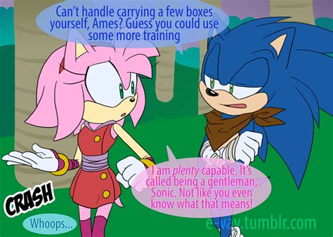 Evay Art Stream Of Consciousness My Gal Page 1 Aka Sonic And Amy