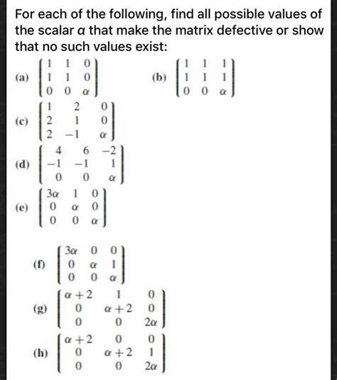 solved for each of the following find all possible values