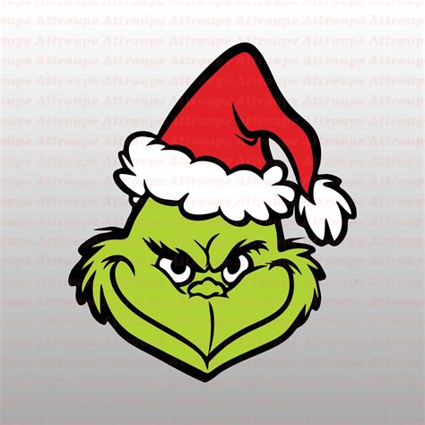 Grinch Christmas Dr Seuss SVG 17 Svg Dxf Cricut Silhouette Etsy